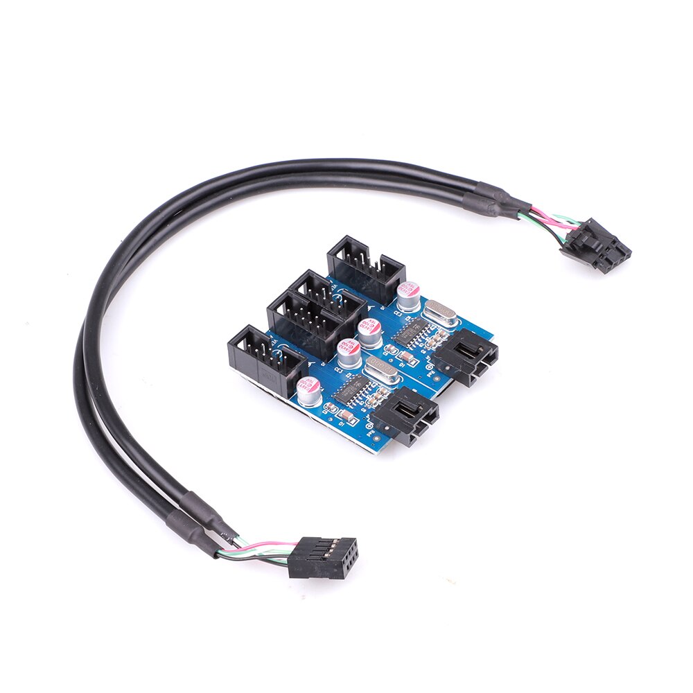 9Pin Usb Header Mannelijke 1 Naar 2/4 Female Exten... – Vicedeal