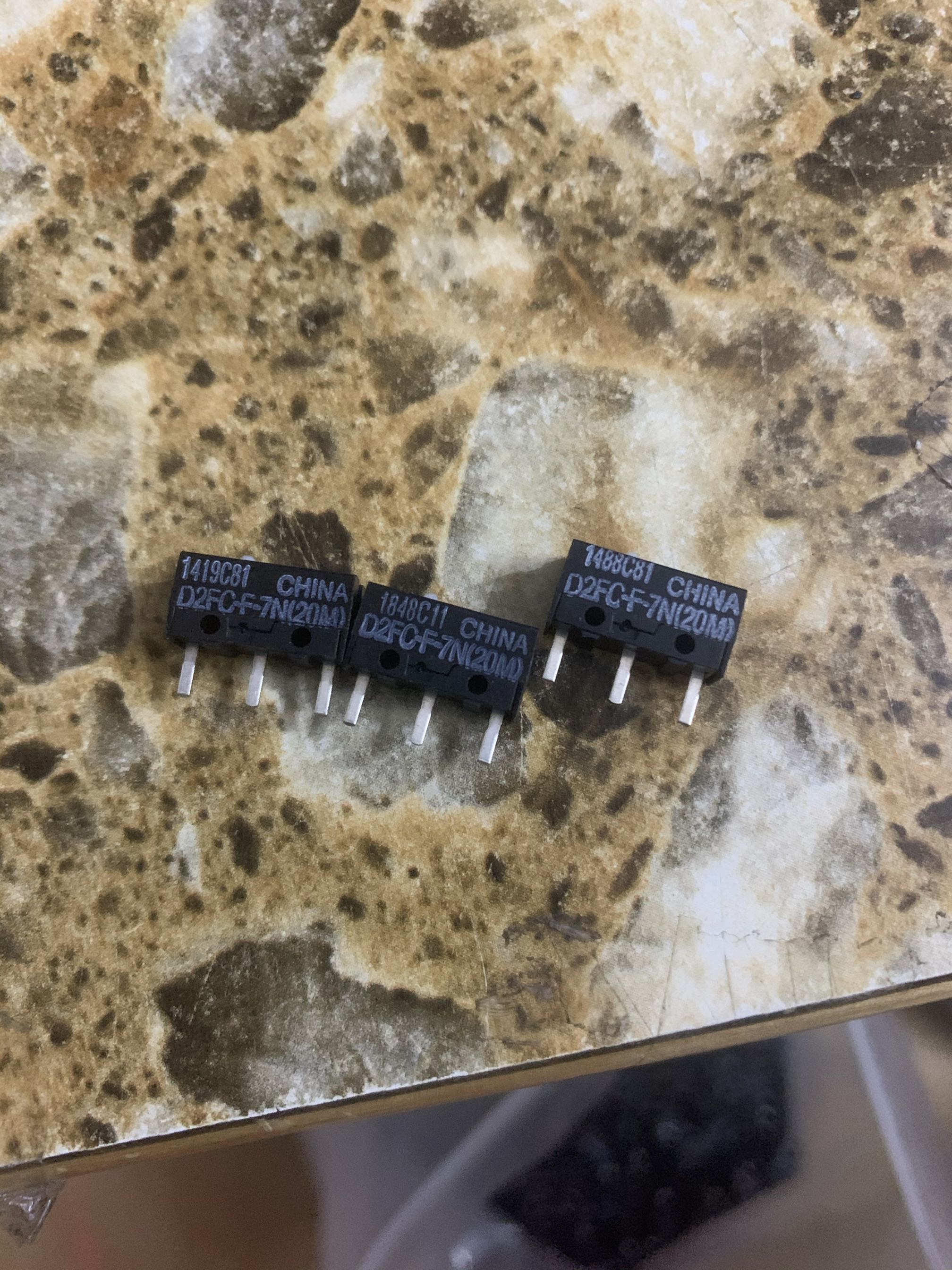 100Pcs Omron D2FC-F-7N (20M) mouse micro switch – Grandado