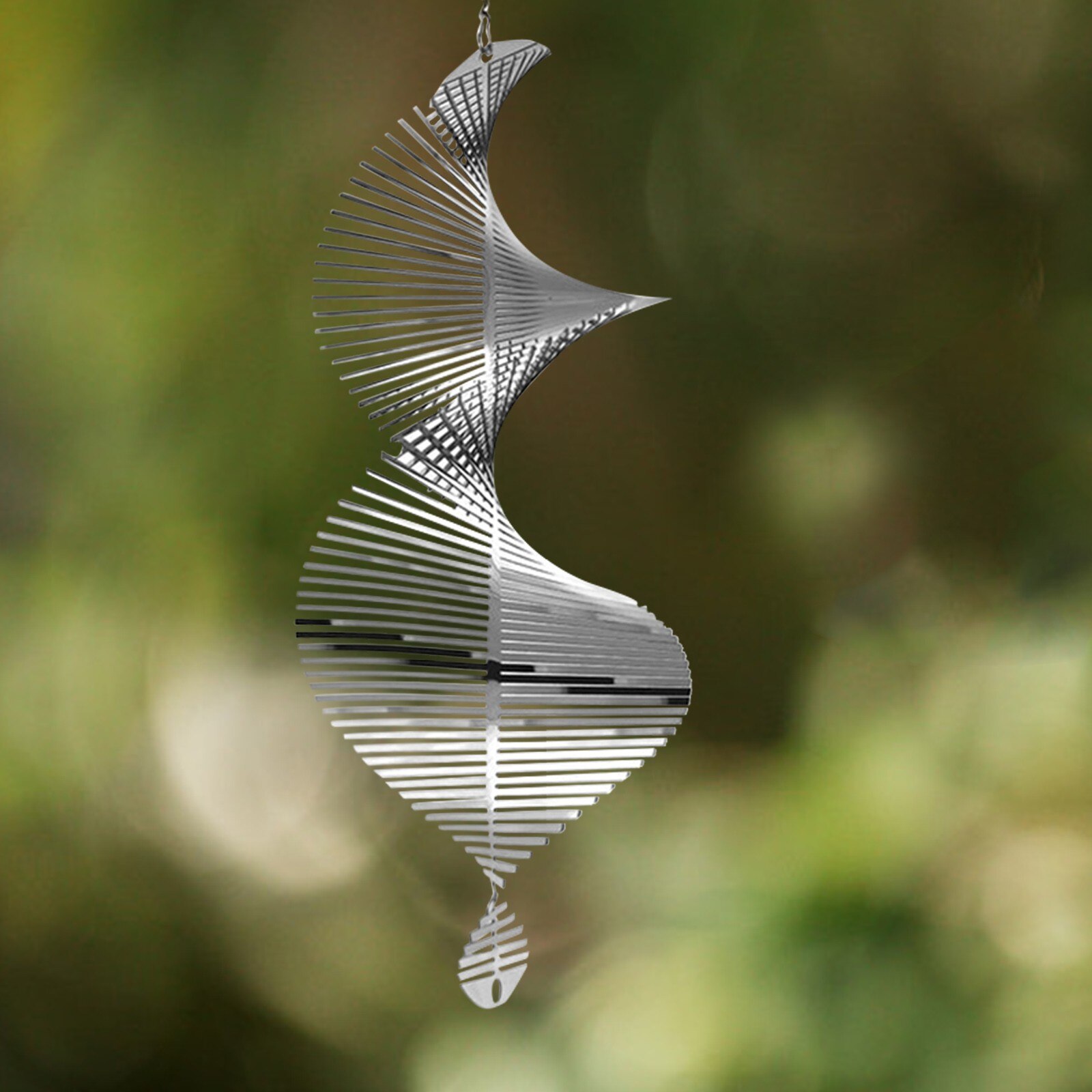 3D Rotating Wind Chimes Stainless Steel Wind Spinn... – Grandado