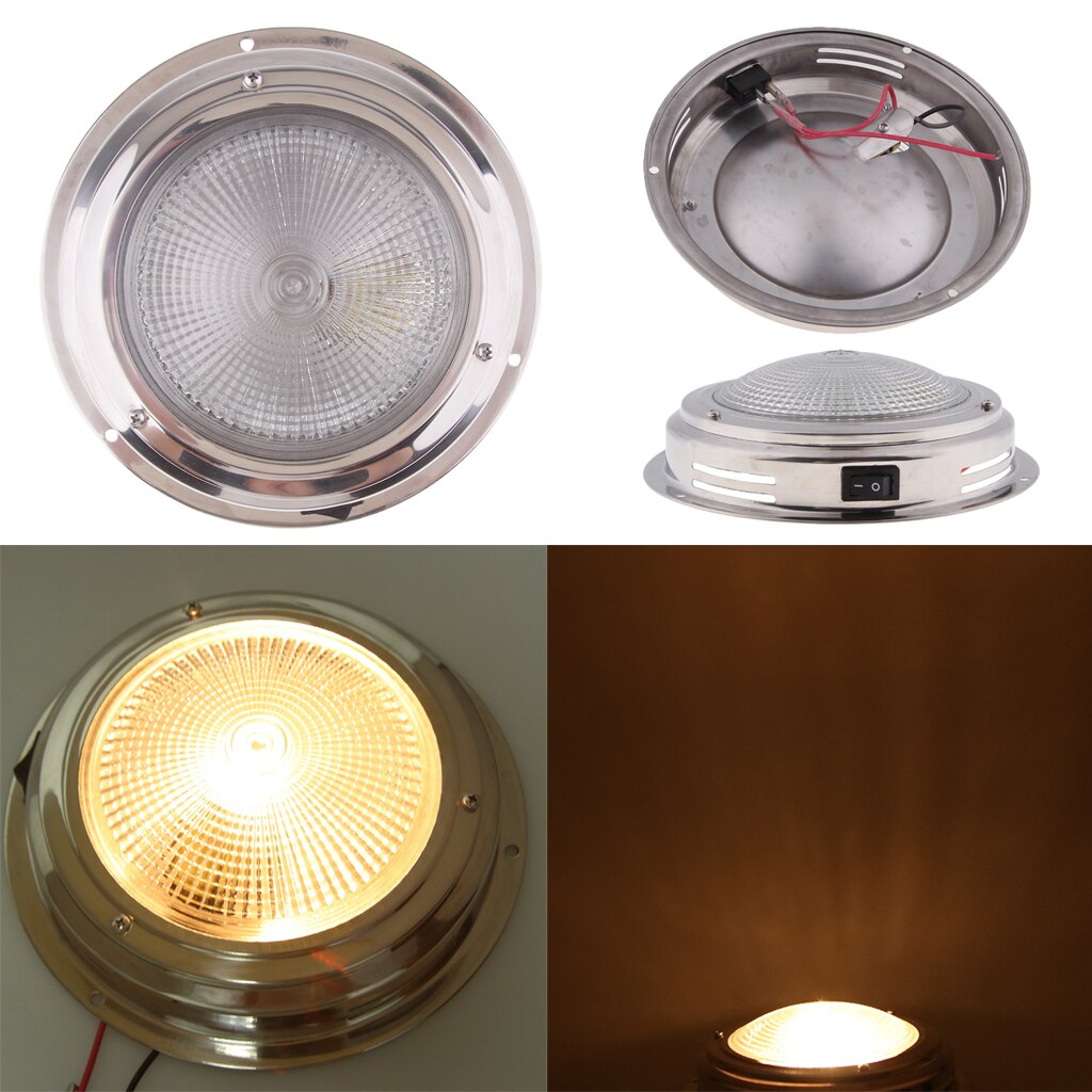 Dome Light 12V Interior 170MM Stainless Steel /Boa... – Vicedeal