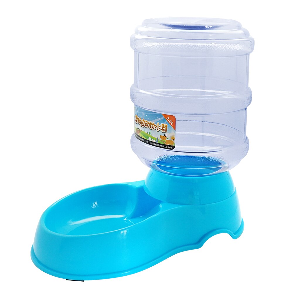 3.5L Automatic Pet Feeder Drinking Fountain Dog Fo... – Grandado