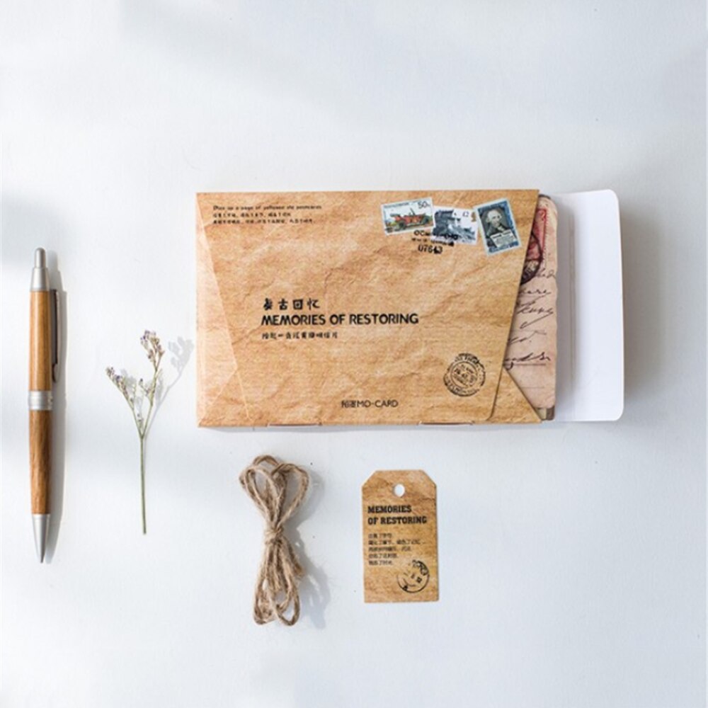 30pcs Vintage Style Postcards Retro Memories of Re... – Grandado