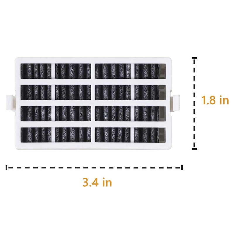 8 st w10311524 kylskåp luftfilter ersättningsdel ... – Grandado