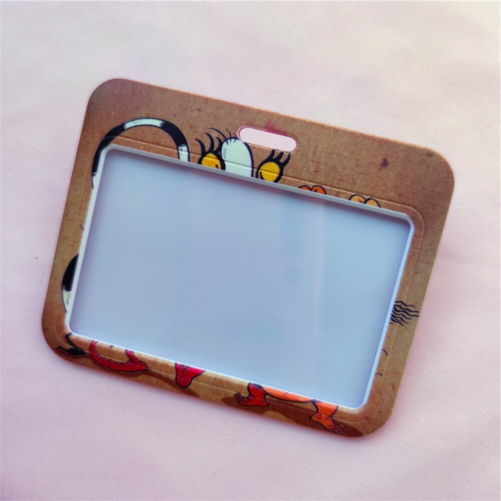 Horizontal Slide Cover Student Card Case Hanging R... – Grandado