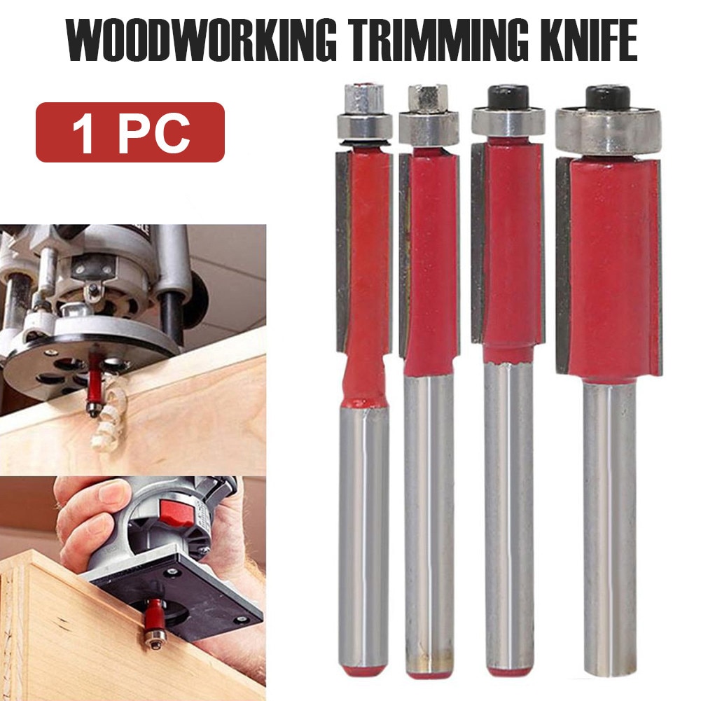 1 Stuks Trim Bits Set Top End Bearing Router Snijd... – Grandado