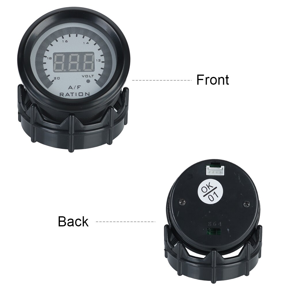 Digital Air Fuel Ratio Gauge Auto Gauge Afr O2 Zuu... – Grandado