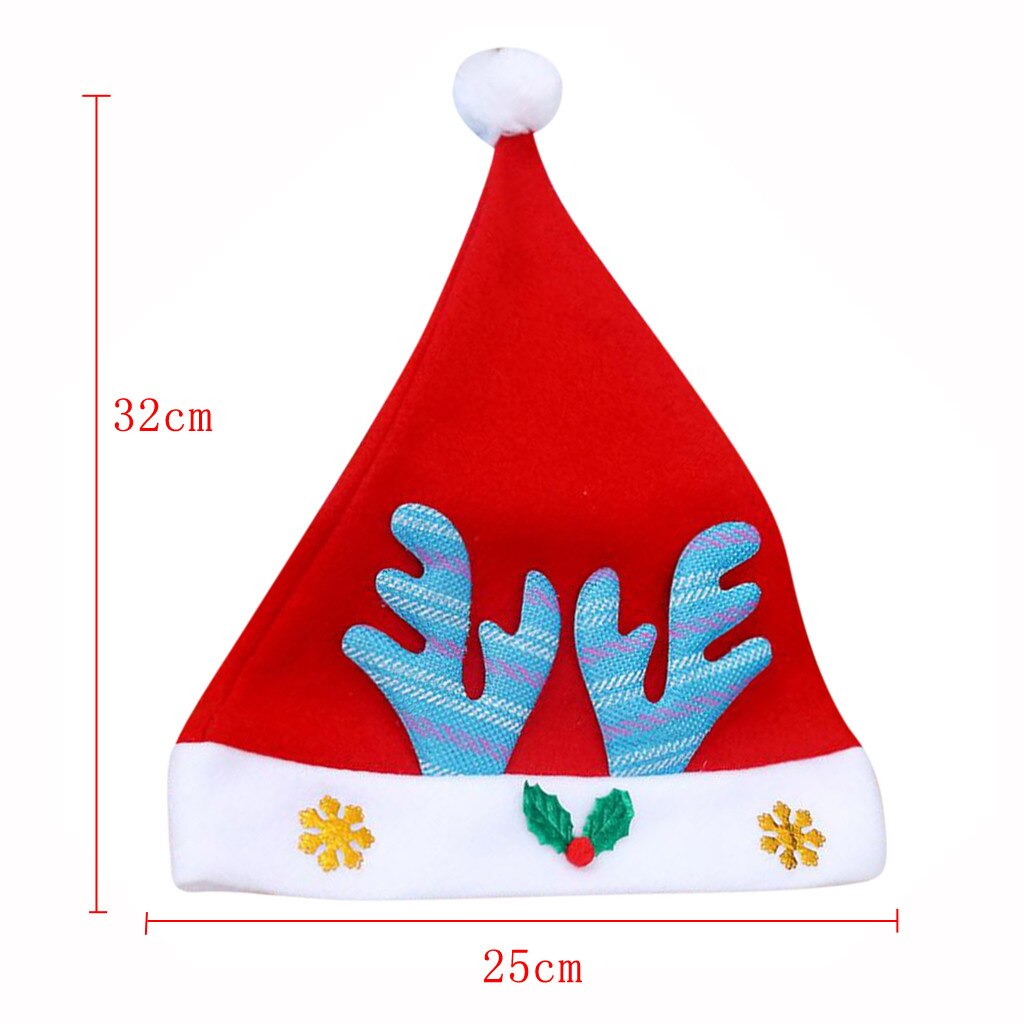 3PC cappello di natale di babbo natale cappello di... – Grandado