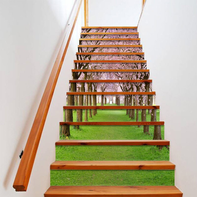 Pvc Behang Cherry Blossoms Landschap Eenvoudige 13... – Grandado