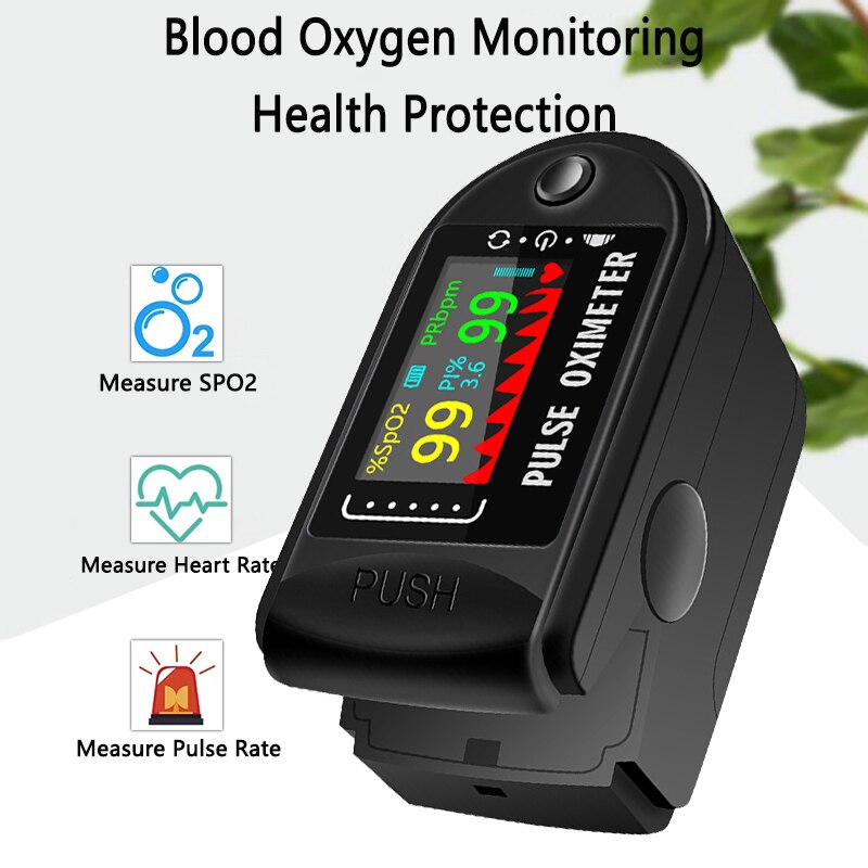 2022 SPO2 Portable Fingertip Pulse Oximeter OLED B... – Grandado
