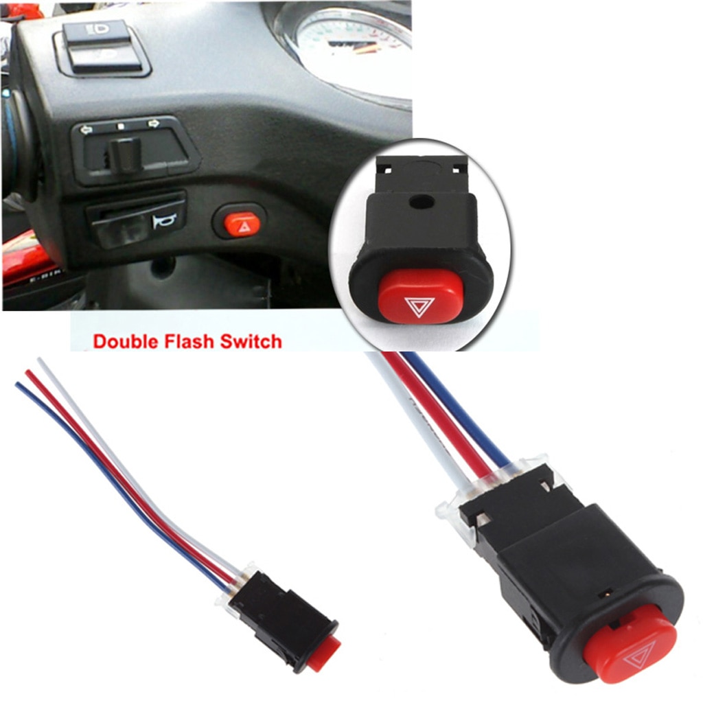 Double Flash Warning Emergency Lamp Jump Button Sw... – Vicedeal