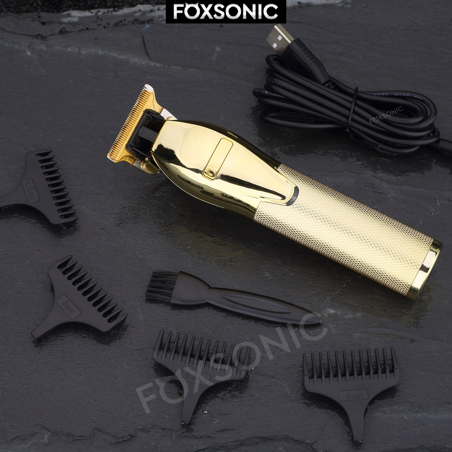 WAHFOX Rechargeable Barber Hair Clipper Electric T... – Vicedeal