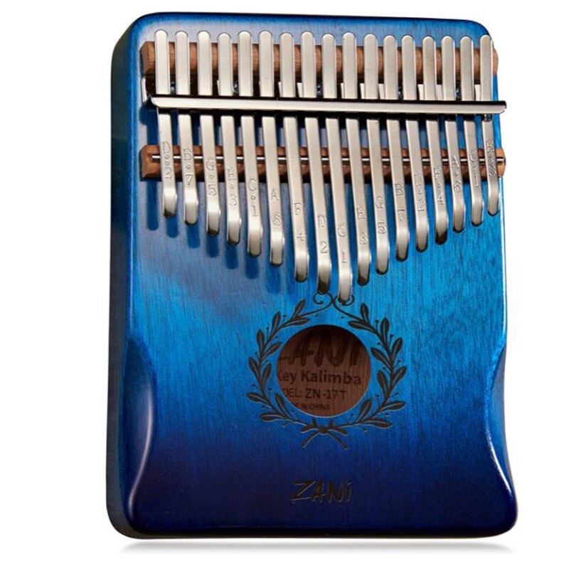 Zani Kalimba Thumb Piano 17 Keys With Engraved Not... – Grandado