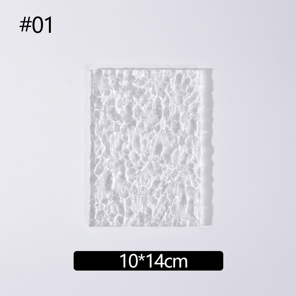 Acrylic Water Ripple Shadow Plate Background Props... – Vicedeal