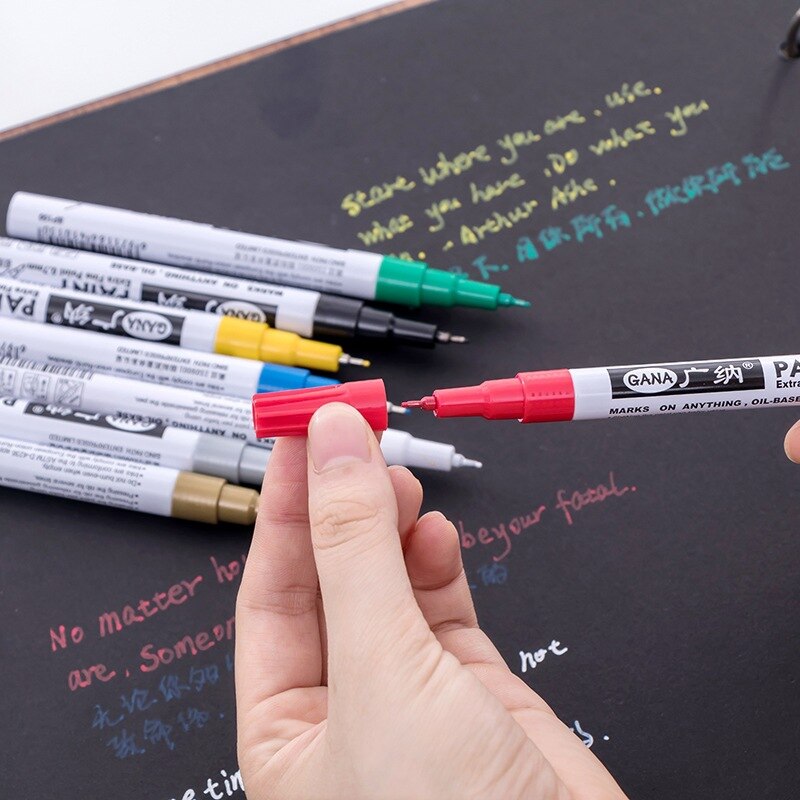 1pcs Metallic Marker 8 Colors for Choose 0.7mm Ext... – Grandado