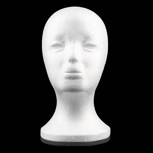 Female Styrofoam Foam Mannequin Manikin Head Model... – Vicedeal