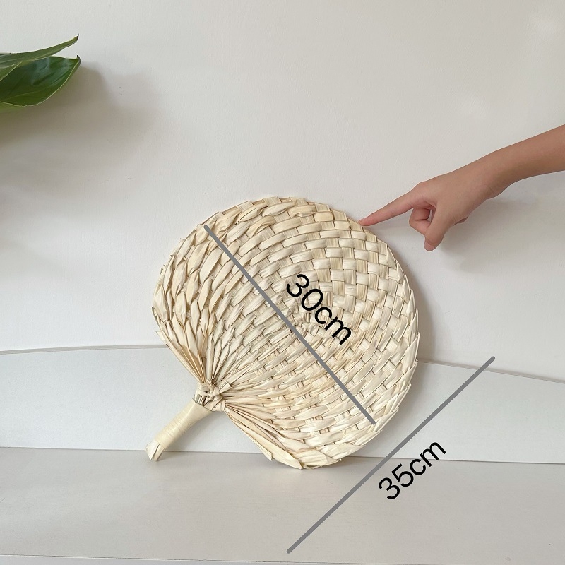 Chinese Style Handmade Fan Retro Natural Bamboo Br... – Grandado