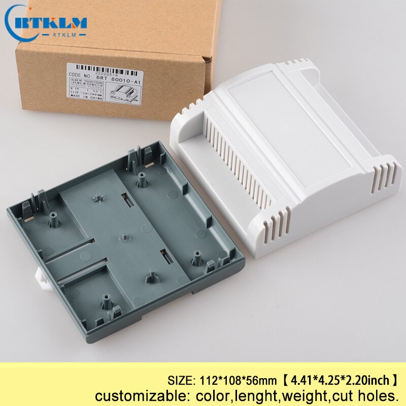 Din rail plastic box for electronic project 112*10... – Grandado