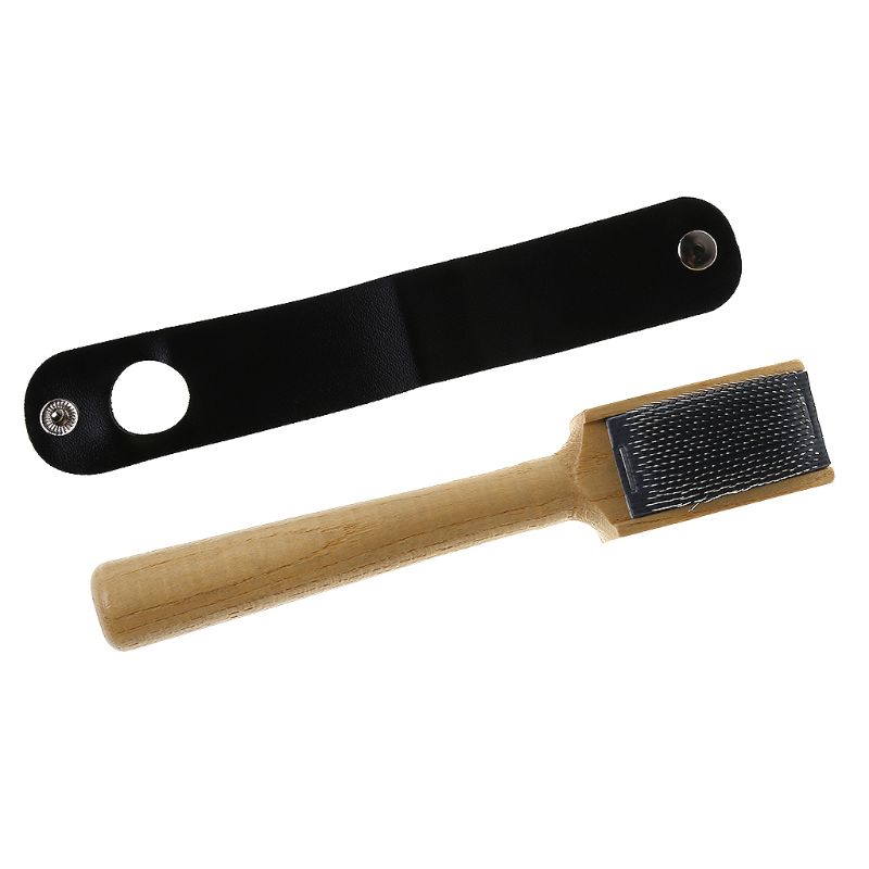 Wood Suede Wire Cleaners Dance Shoes Cleaning Brus... – Grandado