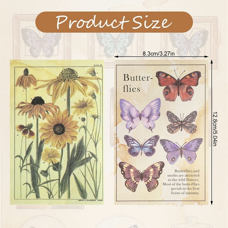 Scrapbook Paper Journaling Supplies, Vintage Scrap... – Grandado