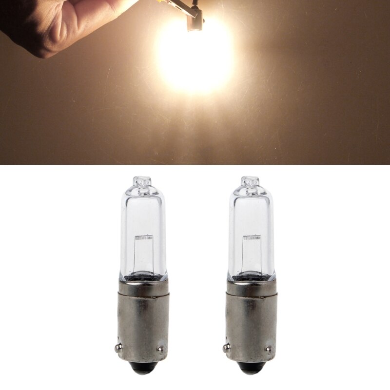 2 Pcs BAY9S H21W Halogen Light Bulb Backup Indicat... – Grandado