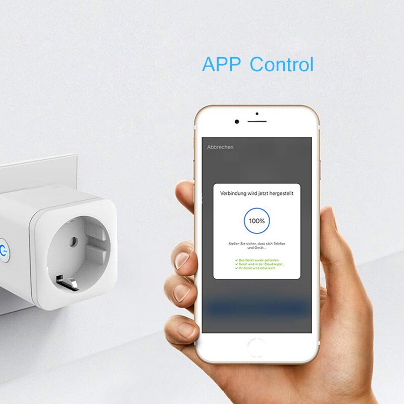 Smart WIFI Plug 16A EU Plug Tuya Smart WIFI Outlet... – Grandado
