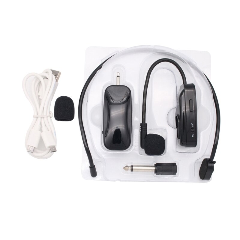 Upgrade 2.4G Wireless Microphone Speech Megaphone ... – Grandado