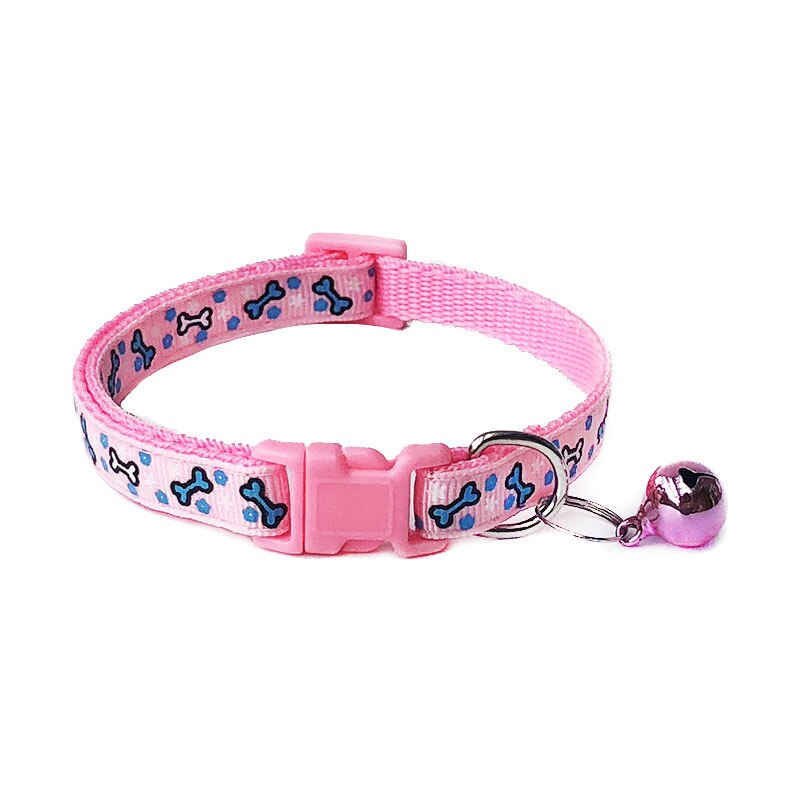 Nylon Pet Bell Neck Ring Adjustable Collar For Pet... – Grandado