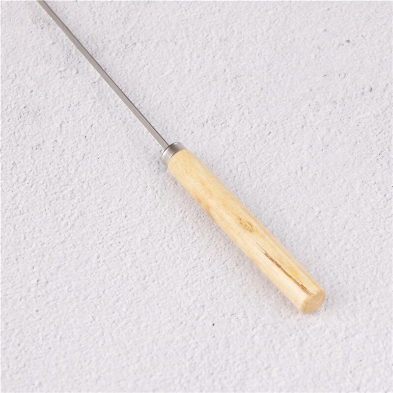 10PCS/lot BBQ Skewers Handle With Handle 35CM Barb... – Grandado
