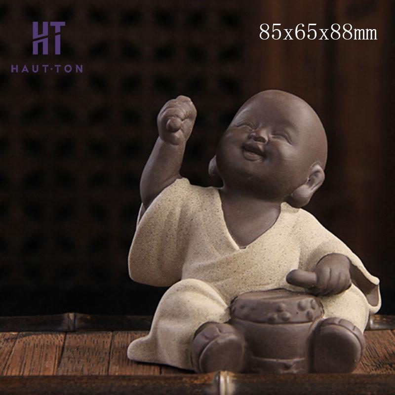 Porcelain Dance Small Monk Tea Pet Tea Accessories... – Grandado