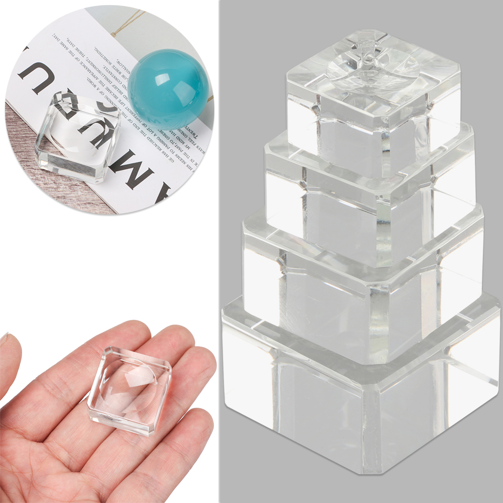 Fixed Seat Crystal Sphere Base Square Glass Holder... – Grandado