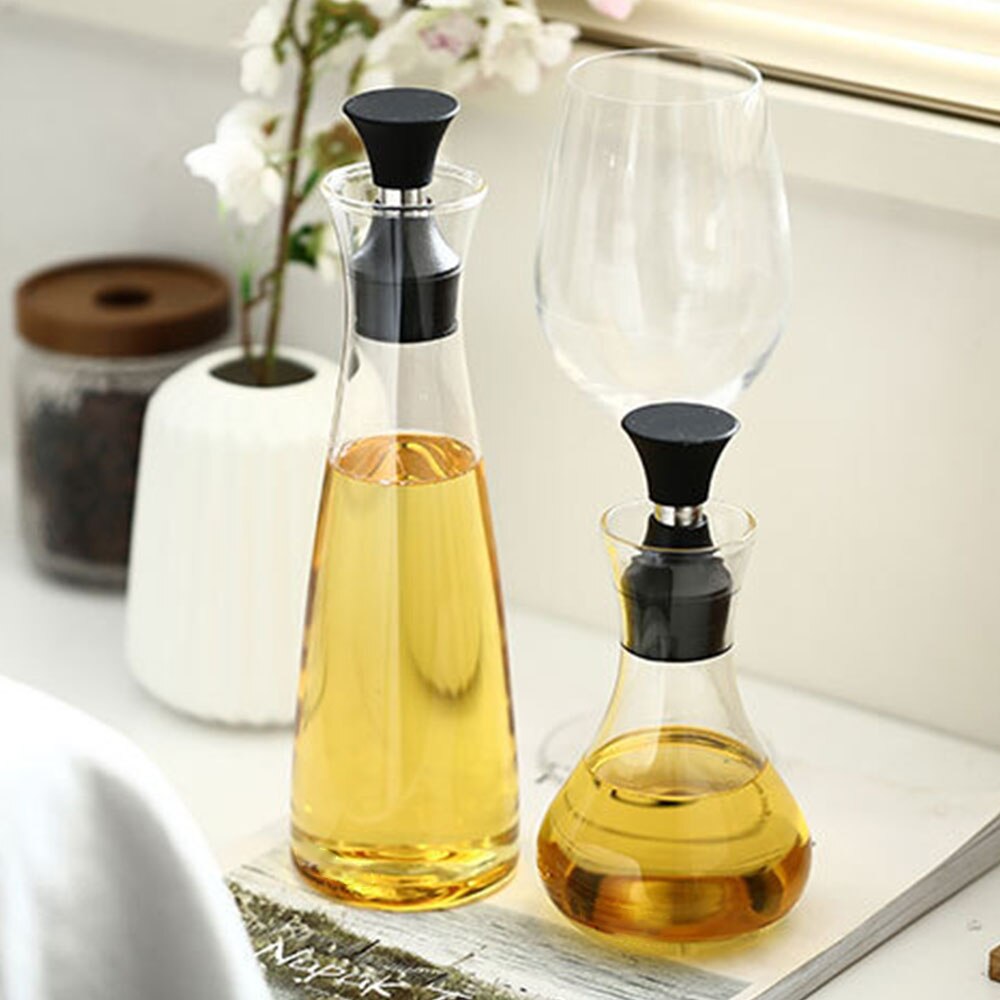 Seasoning Oil Bottle Sauce Bottle Glass Storage Bo... – Vicedeal