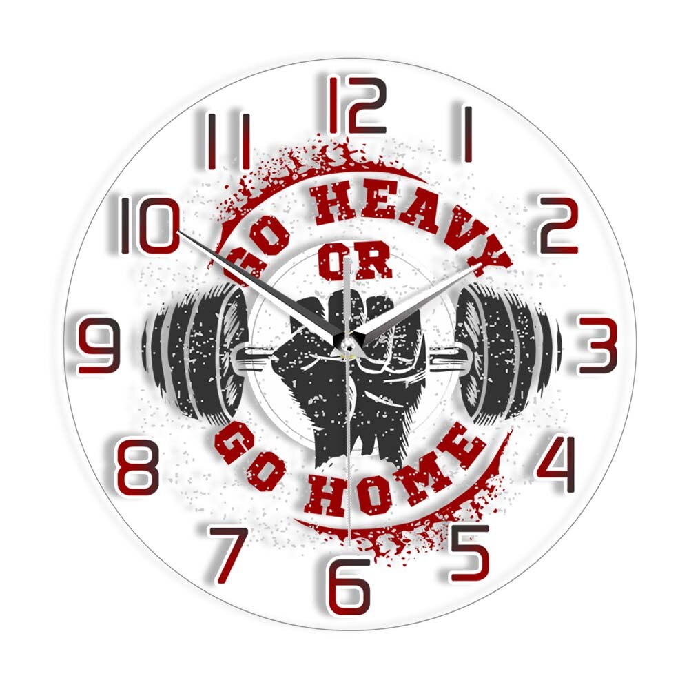 Go Heavy Or Go Home Dumbbell Inspired Silent Non T... – Vicedeal