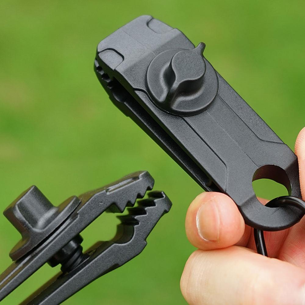 10pcs tent hike tarp clips Durable Premium Lock Gr... – Grandado