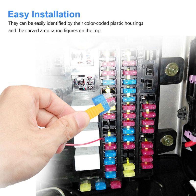 220Pcs Car Blade Fuse Assortment Kit Set Auto Auto... – Grandado