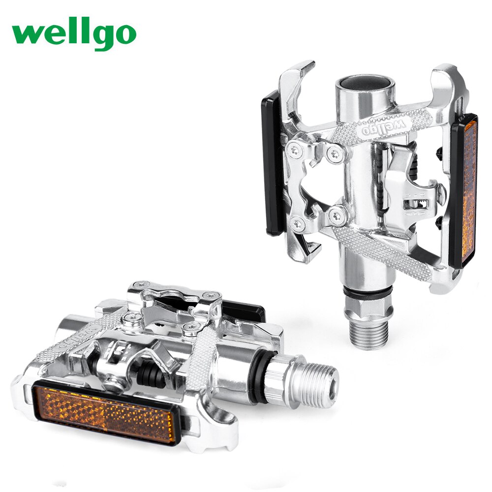 Wellgo lightweight bicycle pedal mountain bike alu... – Grandado