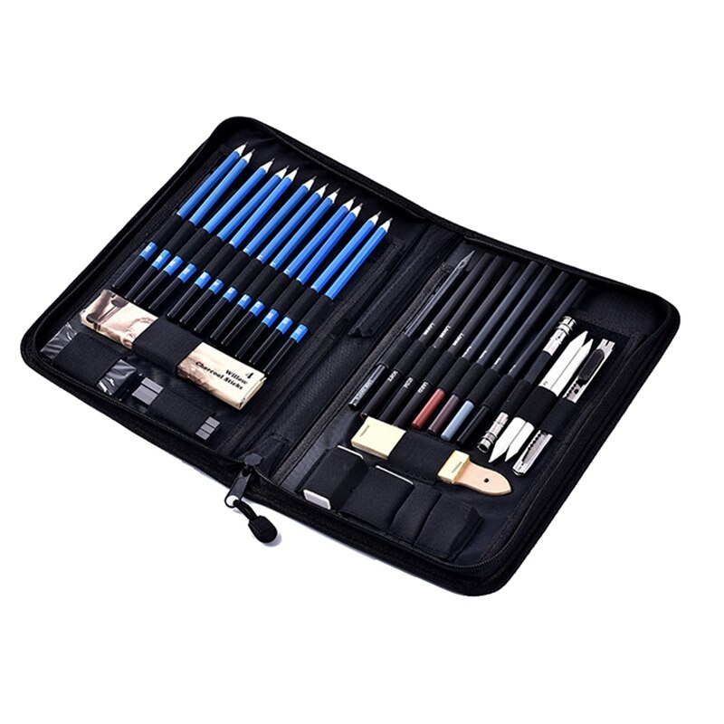 42Pcs Sketching Pencils Set with Full Accessories ... – Grandado
