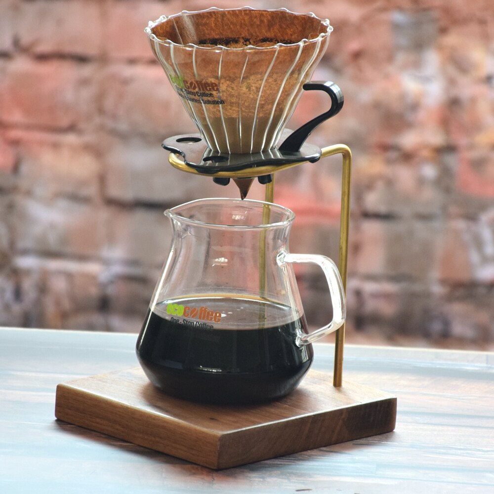 ECOCOFFEE Wooden V60 Dripper Station Barista Hand ... – Grandado