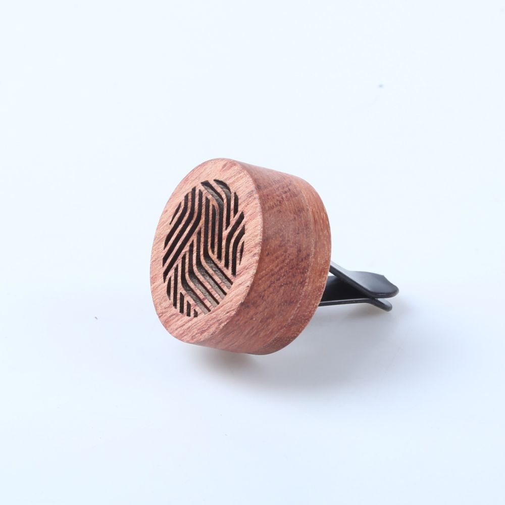 Wooden Wooden Car Diffuser Rosewood Carved Car Air... – Grandado