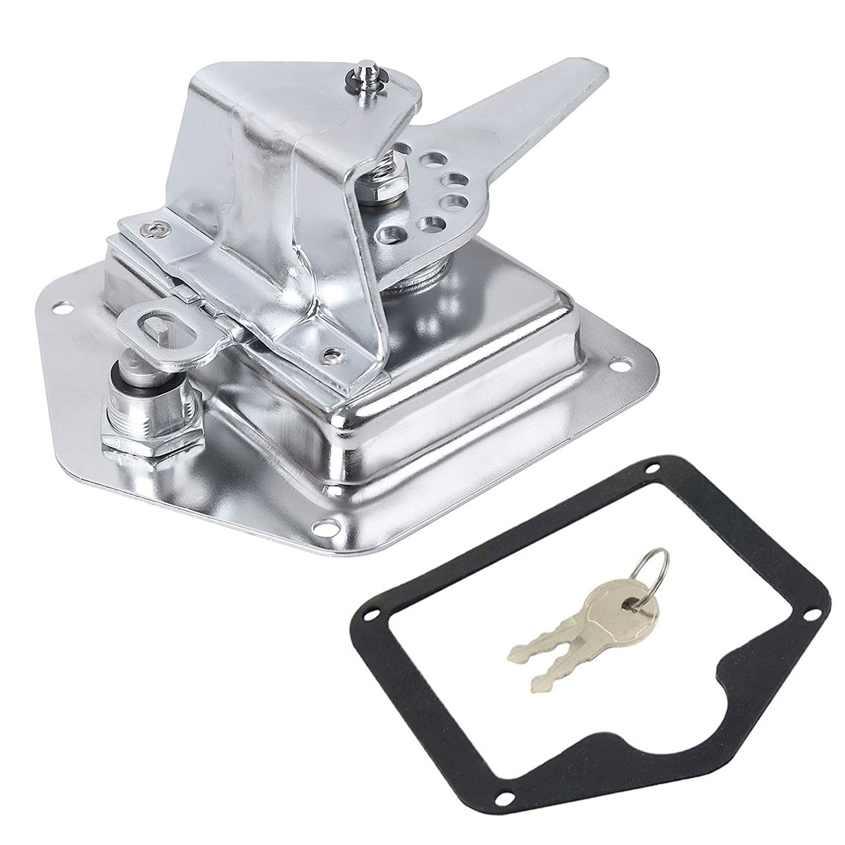 Trailer Door Latch T-Handle Lock Highly Polished S... – Grandado