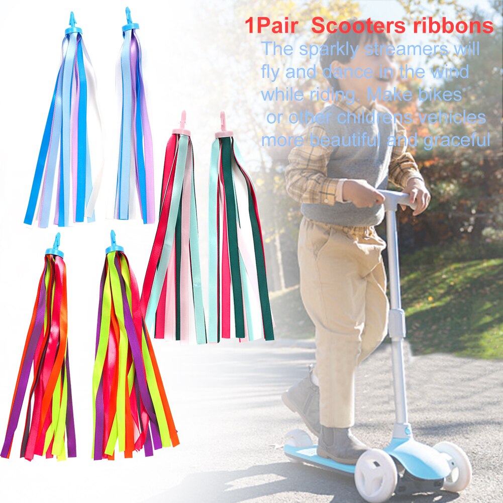 1 par cykeltillbehör cykel streamers skoterband fä... – Vicedeal