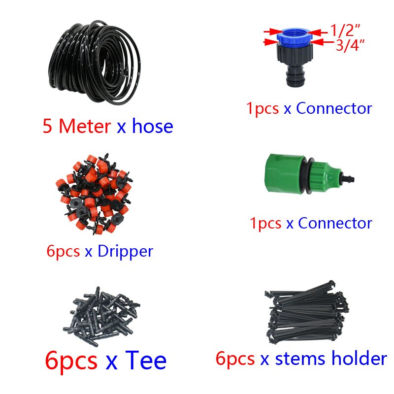 50M-5M DIY Drip Irrigation System Automatic Wateri... – Vicedeal