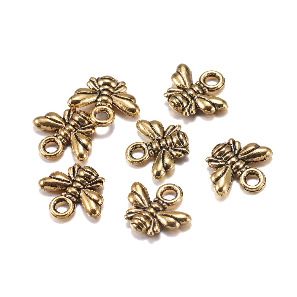 40 st antikton humlor honungsbin insekter berlockh... – Grandado