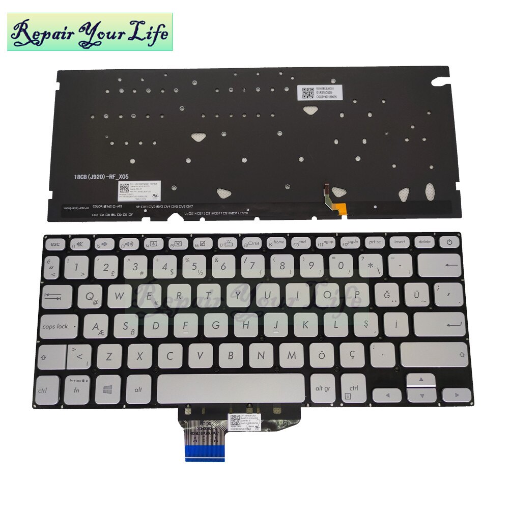 Fr Tr Vervanging Toetsenborden Voor Asus Vivobook ... – Grandado