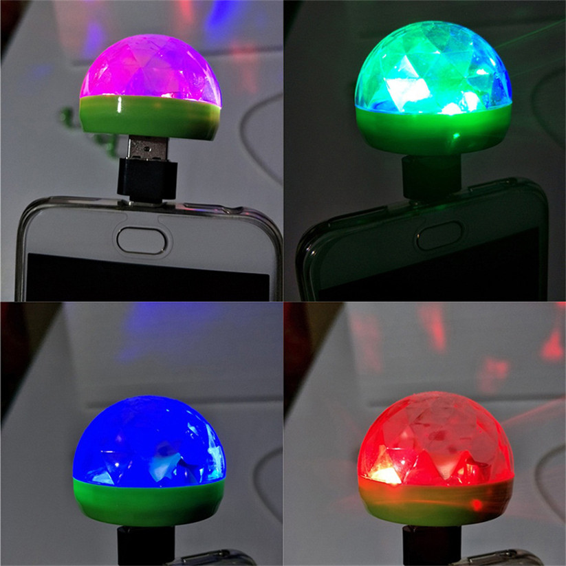 CARPRIE USB Mini LED RGB Disco Stage Light Party C... – Grandado