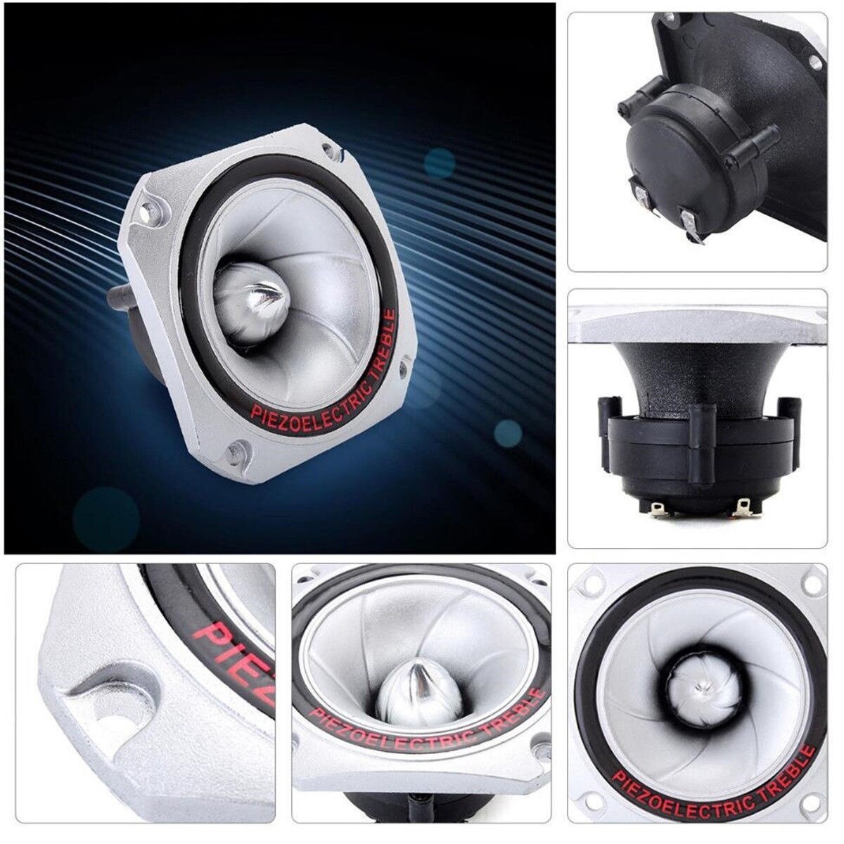 2PCS Piezo Horn Speaker Tweeter Piezoelectric Head... – Grandado
