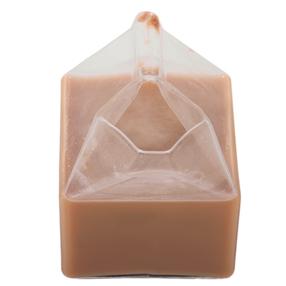 Platz Milch Glas Milch Kasten Glas Becher Milch Ka... – Grandado