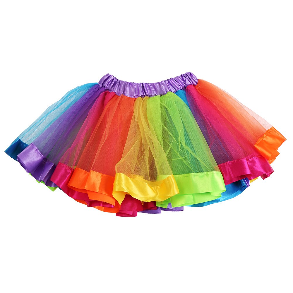 Pudcoco Brand Kids Girls Rainbow Tutu Skirt Tulle ... – Vicedeal