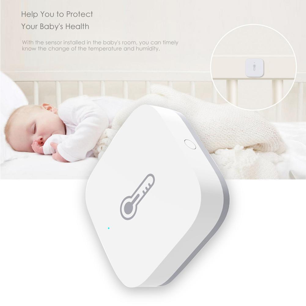 Smart Temperature Humidity Sensor ZigBee Wifi Wire... – Grandado