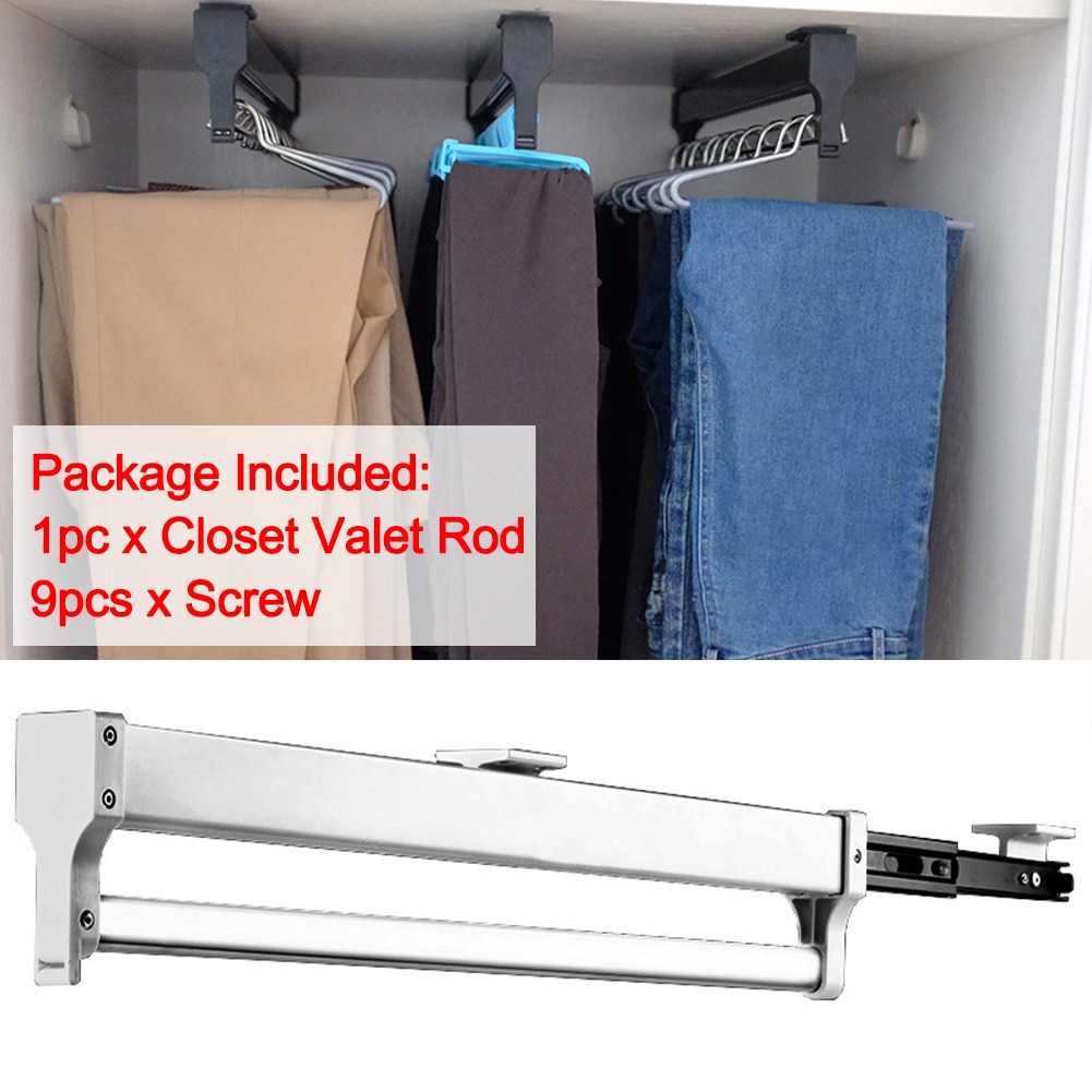 Kleding Rail Verstelbare Slide Trek Kogellager Duu... – Vicedeal