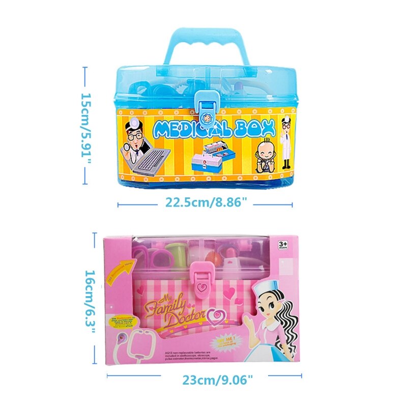 8PCS Dollhouse Simulation First-Aid Kits w/ Odonto... – Vicedeal